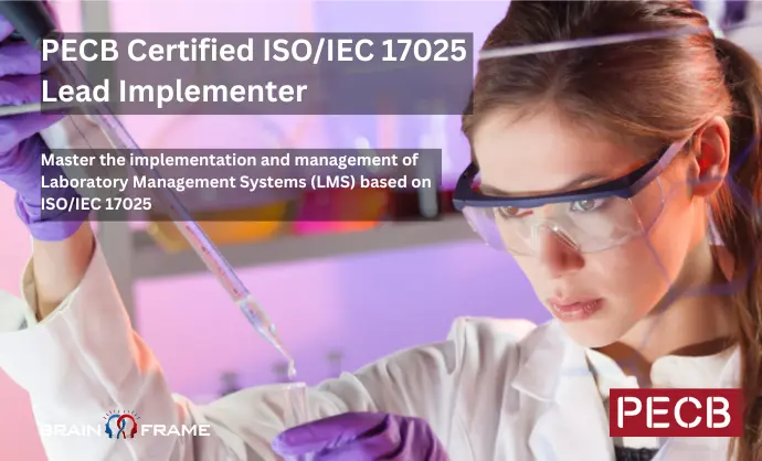 PECB Certified ISO/IEC 17025 Lead Implementer (EN) | Brainframe.com